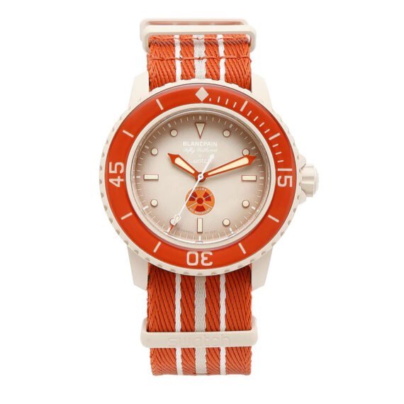 Swatch x Blancpain Bioceramic Scuba Fifty Fathoms Arctic Ocean – Drippinn Kickss